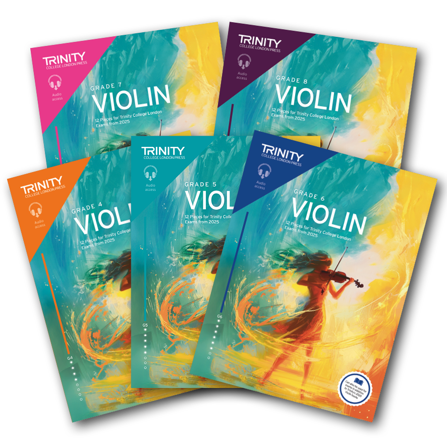Grades 4-8 Bundle - Violin Exam Pieces from 2025 - ebook – Trinity ...