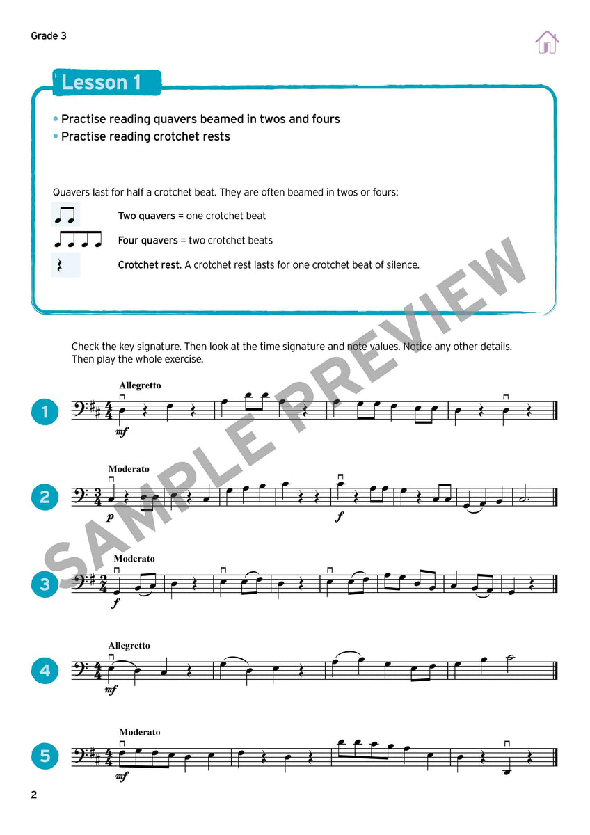 Sight Reading Cello: Grades 3-5 - ebook – Trinity College London Press ...
