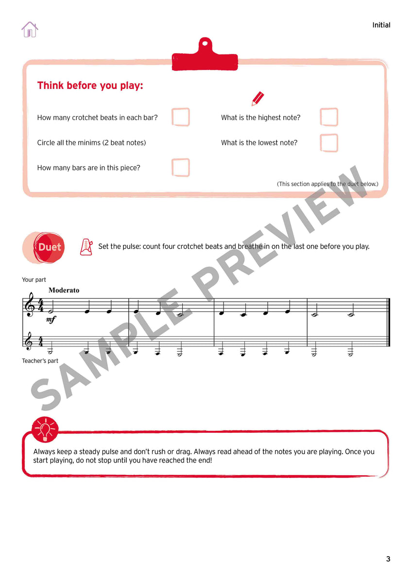 Sight Reading Clarinet: Initial-Grade 2 - ebook – Trinity College ...
