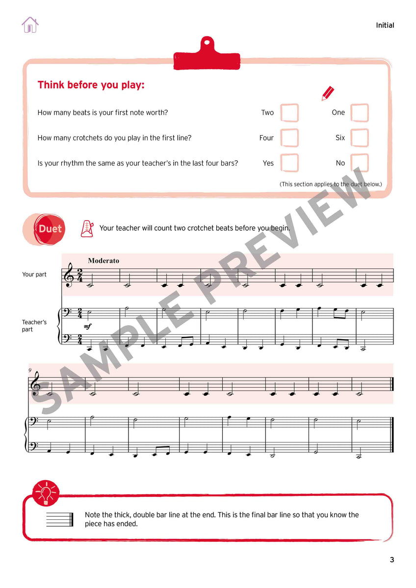 Sight Reading Piano: Initial-Grade 2 - ebook – Trinity College London ...