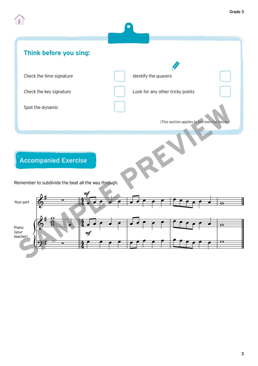 Sight Reading singing: Grades 3-5 - ebook – Trinity College London ...