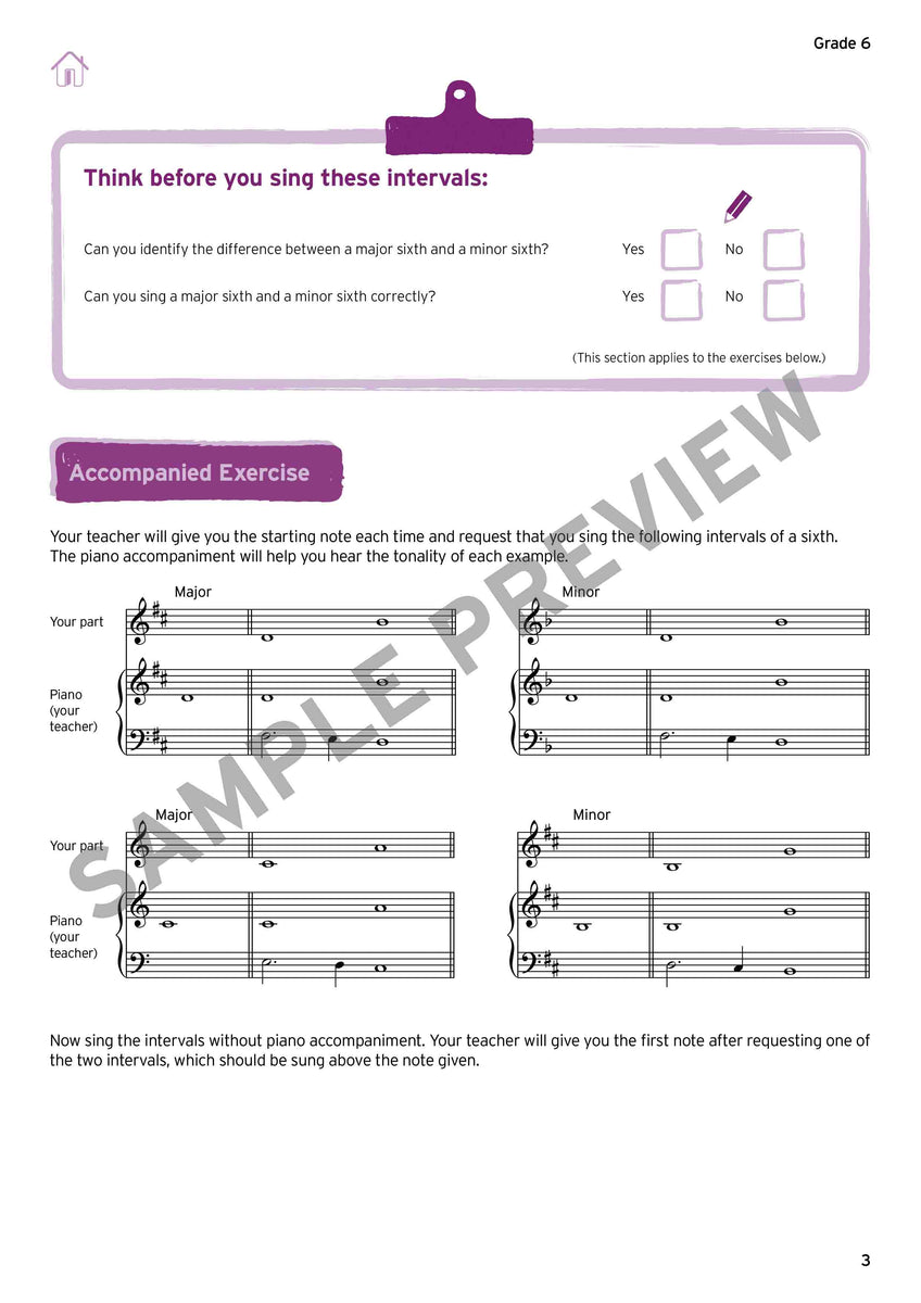 Sight Reading singing: Grades 6-8 High Voice - ebook – Trinity College ...