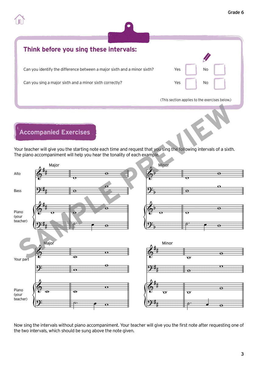 Sight Reading singing: Grades 6-8 Low Voice - ebook – Trinity College ...