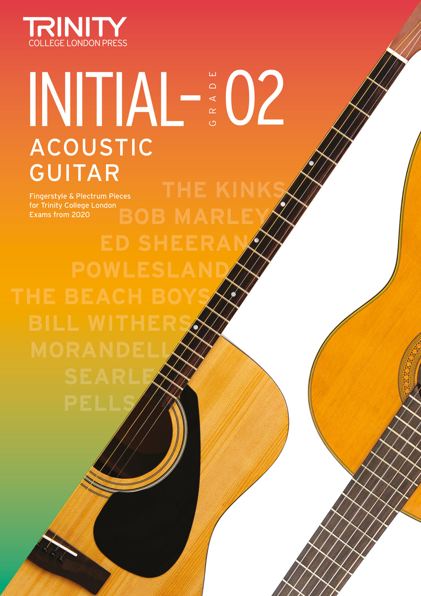 Acoustic Guitar Exam Pieces from 2020: Initial-Grade 2 - ebook – Trinity College London Press Store
