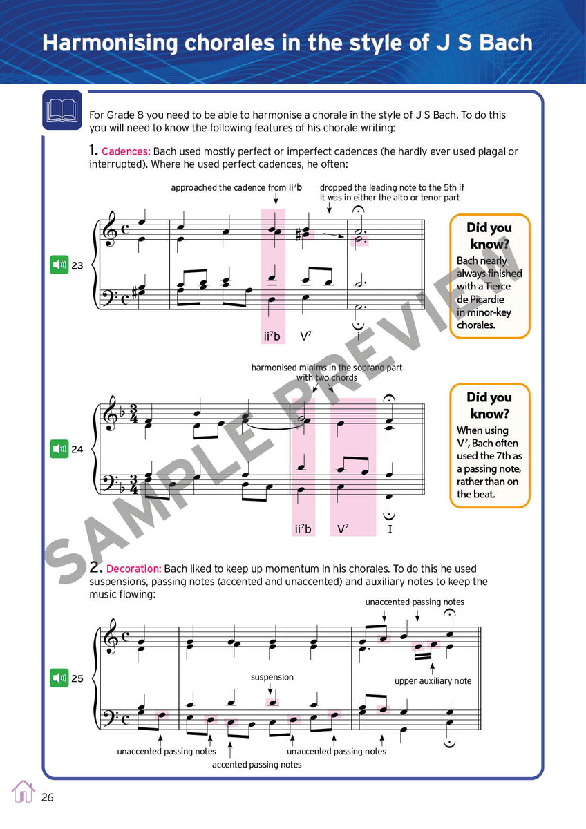 Theory of Music Workbook Grade 8 (2nd edition) - ebook – Trinity ...