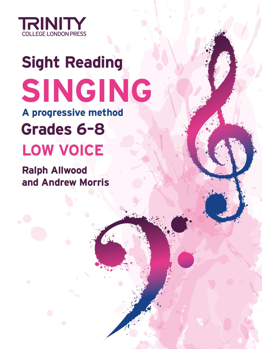 Sight Reading singing: Grades 6-8 Low Voice - ebook – Trinity College ...