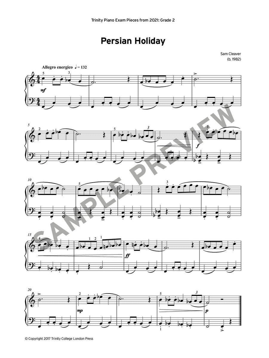 Persian Holiday - Cleaver (Grade 2 Piano) - ebook – Trinity College ...