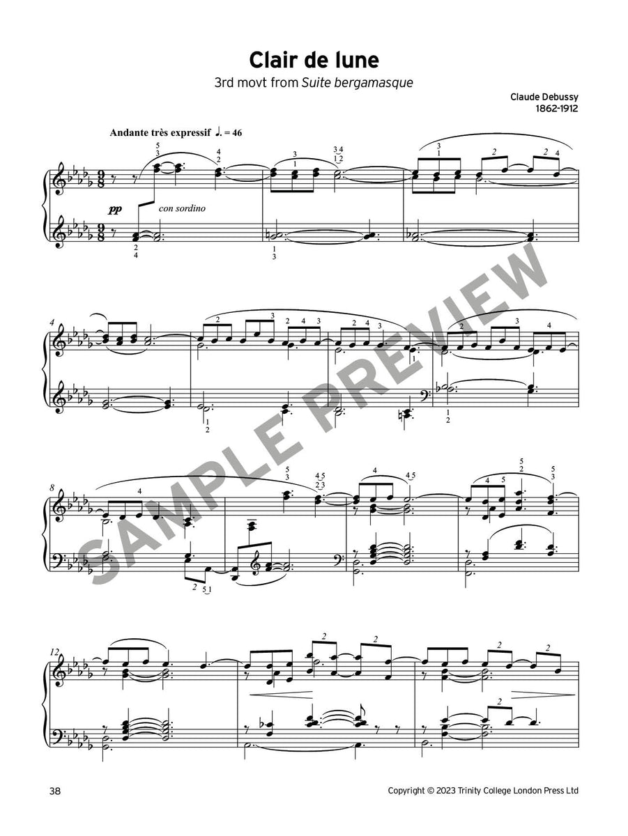 Piano Exam Pieces Plus Exercises from 2023: Grade 8 | Extended Edition ...