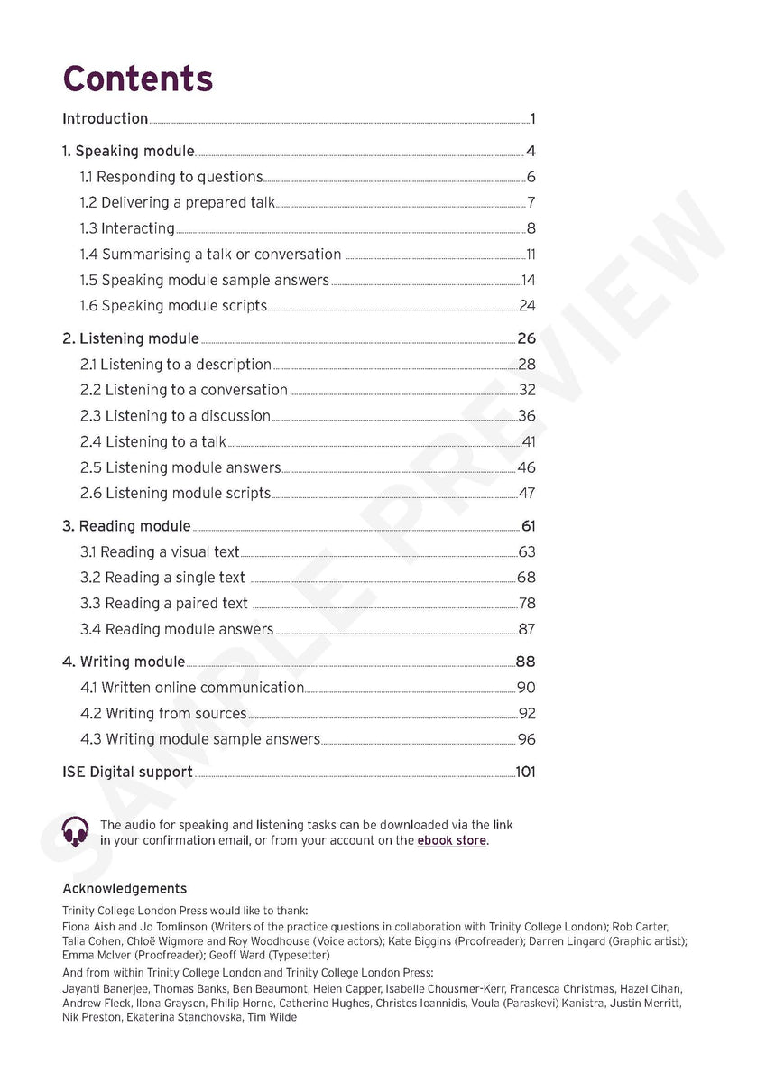 ISE Digital Practice Questions, Lower: A1-B1, Volume 1 - ebook ...
