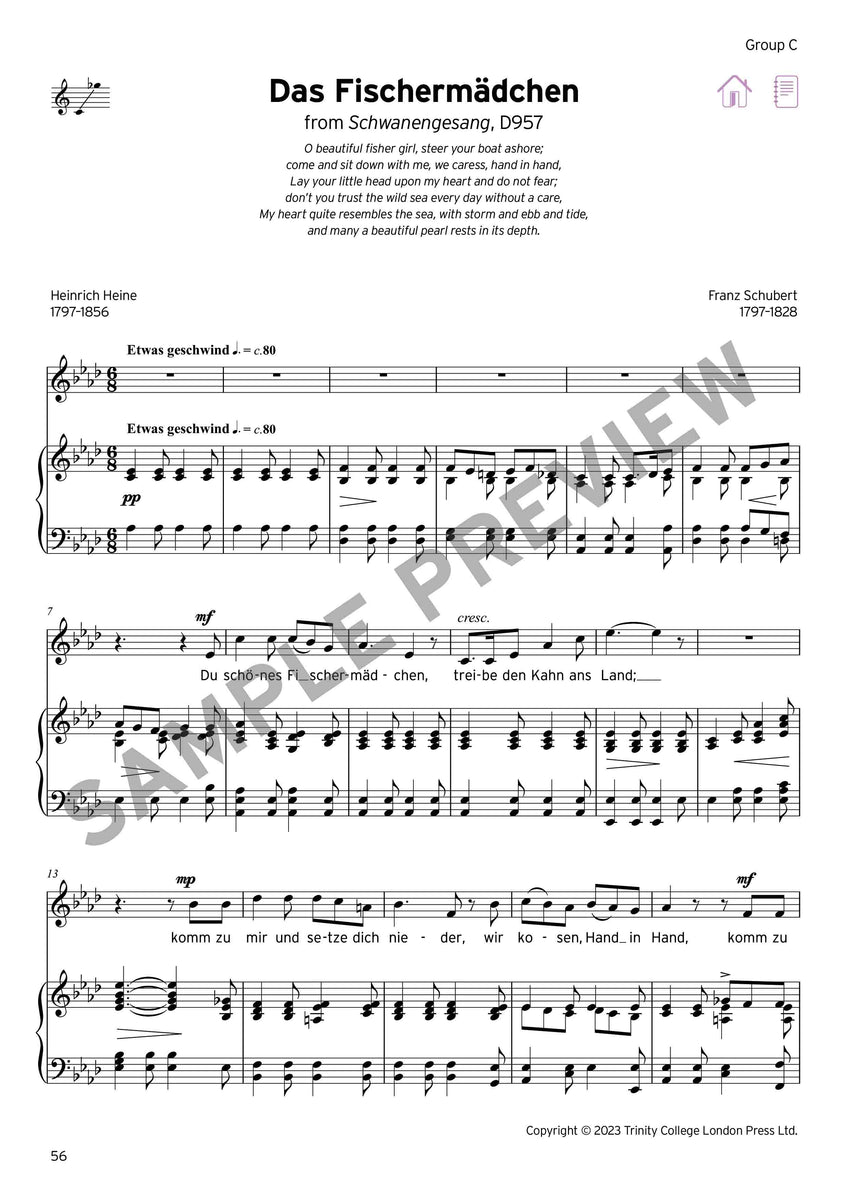Singing Exam Pieces from 2023: Grade 7 High Voice - ebook – Trinity ...