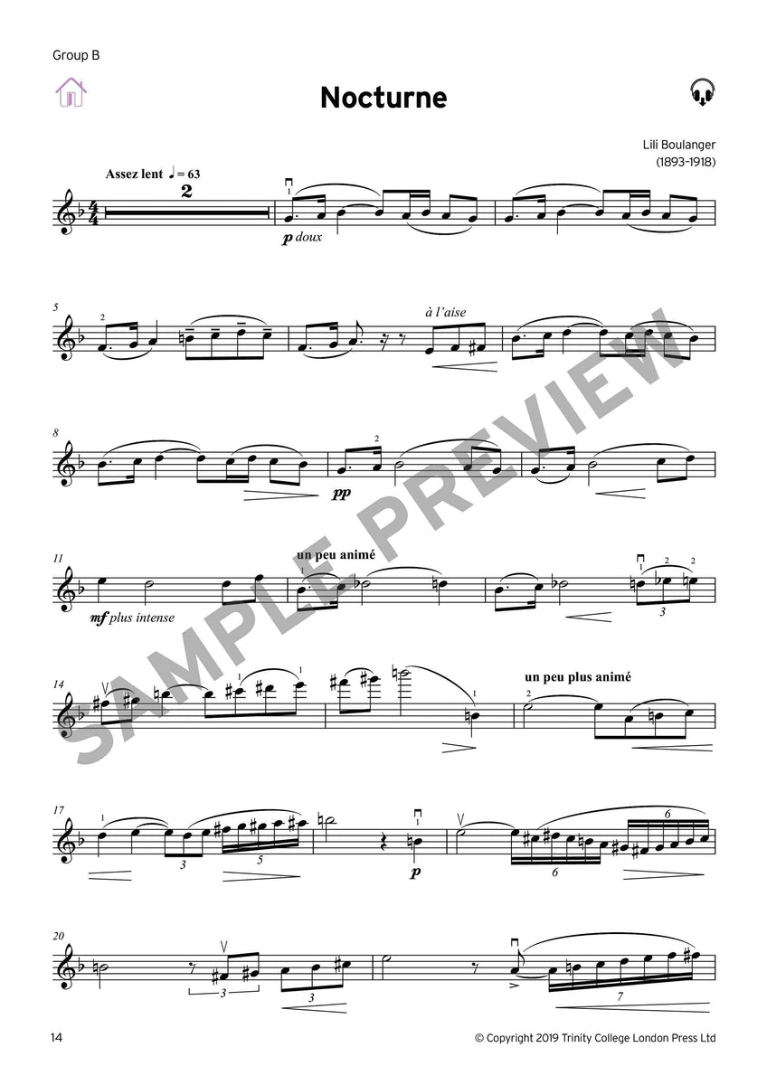 Violin Exam Pieces from 2020: Grade 6 - ebook – Trinity College London ...