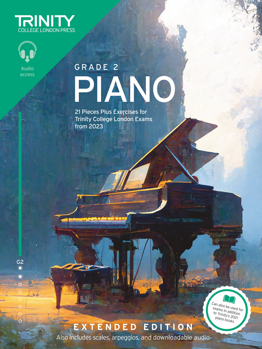 Piano Exam Pieces Plus Exercises from 2023: Grade 2 | Extended Edition – Trinity College London ...