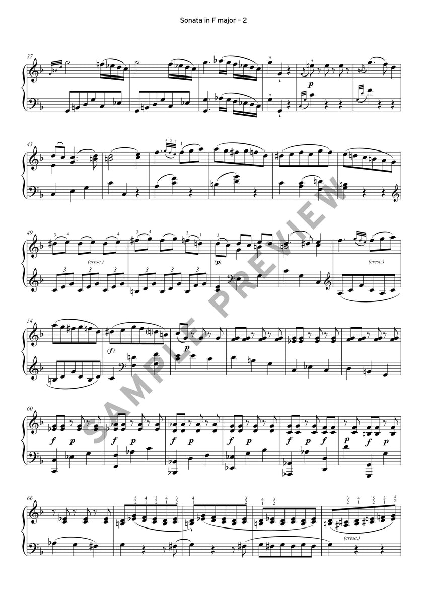 Sonata in F major - Mozart (ATCL Piano) - ebook – Trinity College ...