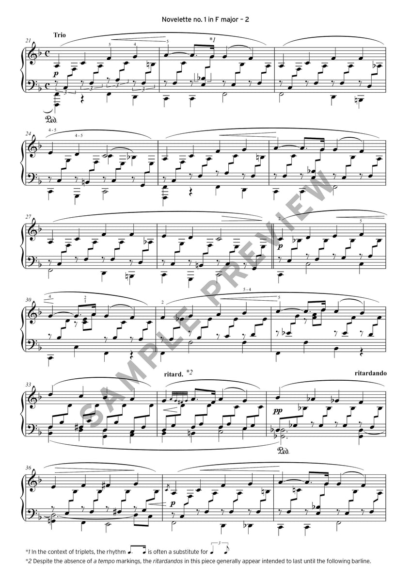 Novelette no. 1 in F major - Schumann (ATCL Piano) - ebook – Trinity ...