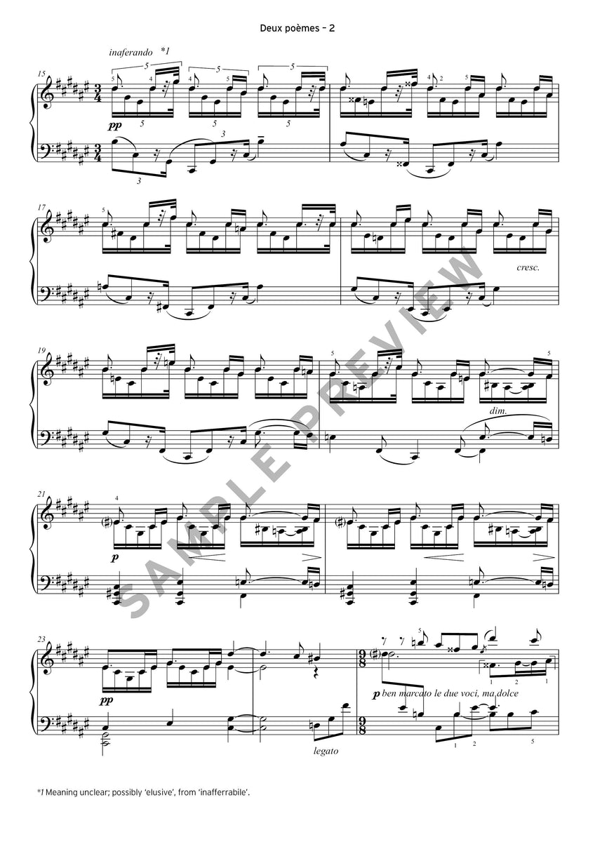 Deux poèmes - Scriabin (ATCL Piano) - ebook – Trinity College London ...
